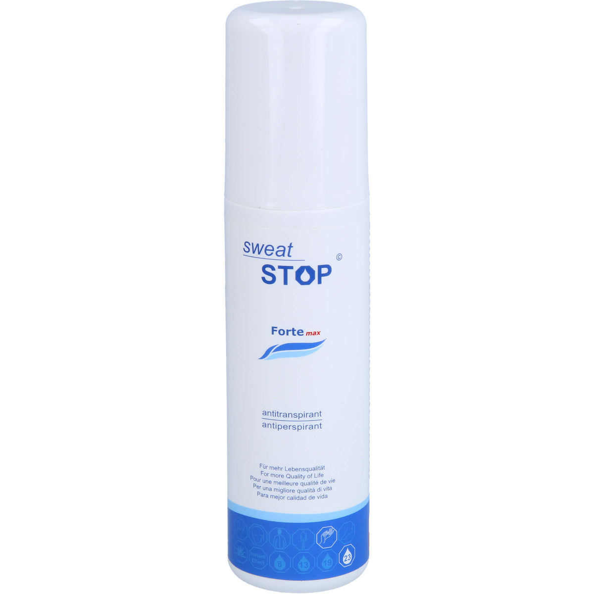 SweatStop Forte max Antitranspirant Spray, 100 ml Lösung — apominga.de ...