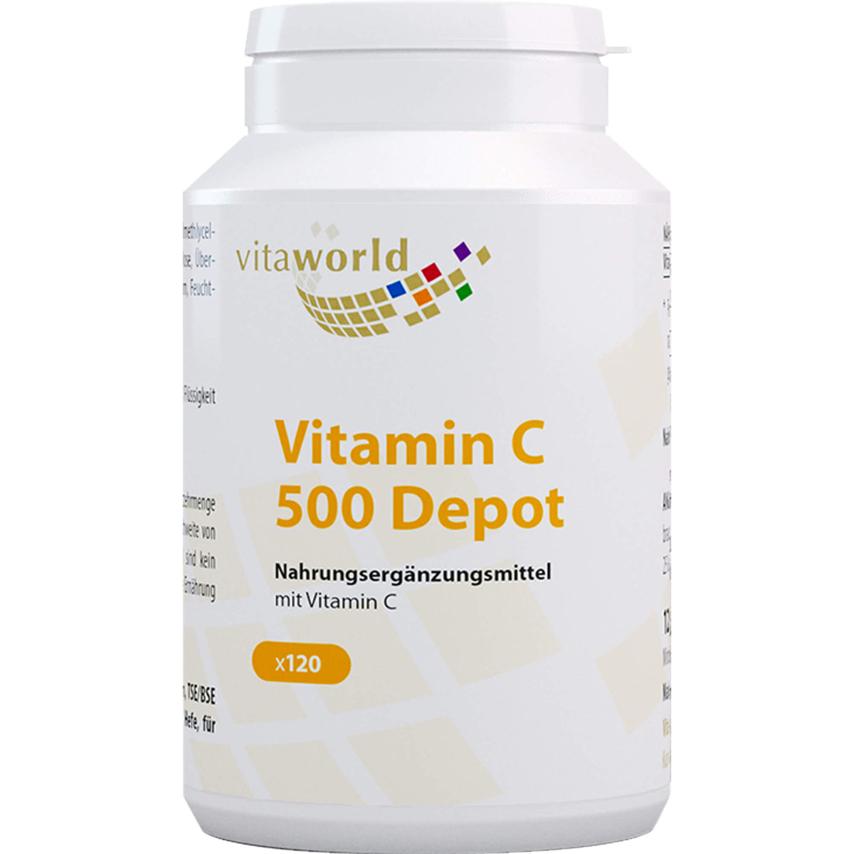 Vitaworld Vitamin C 500 Depot Kapseln, 120 St. Kapseln — apominga.de ...
