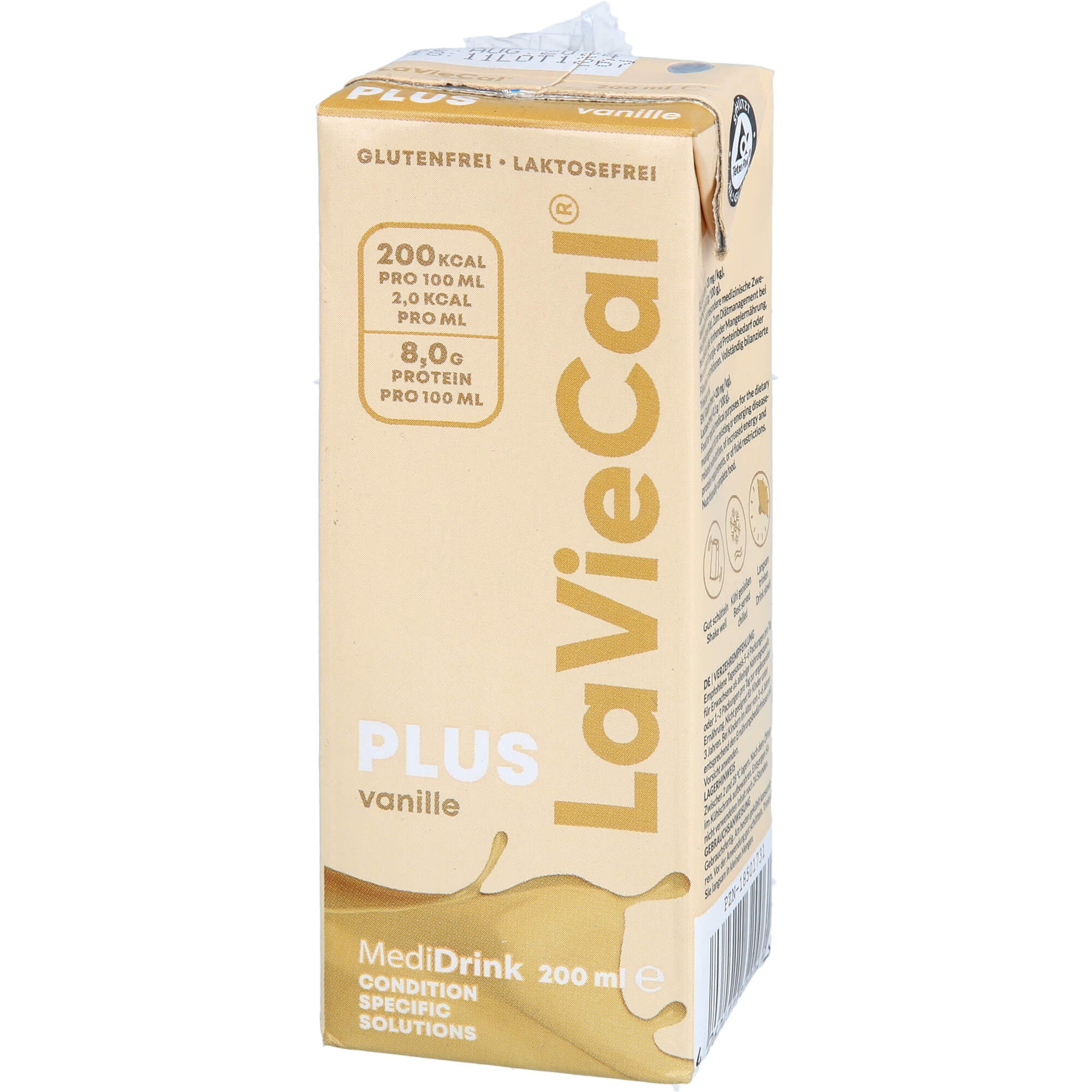 LaVieCal Plus Vanille hochkalorische Trinknahrung bei Mangelernährung ...