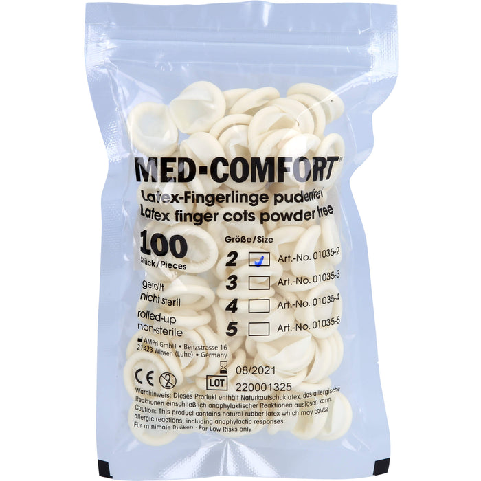 Fingerling Latex OP Gr. 2, 100 St — apominga.de - Die Online Apotheke ...